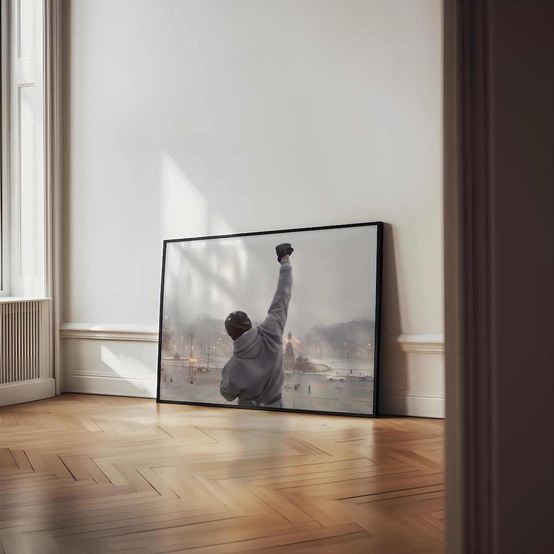 Rocky Balboa 6 Movie Sylvester Stallone Poster / CANVAS Print Vintage ...