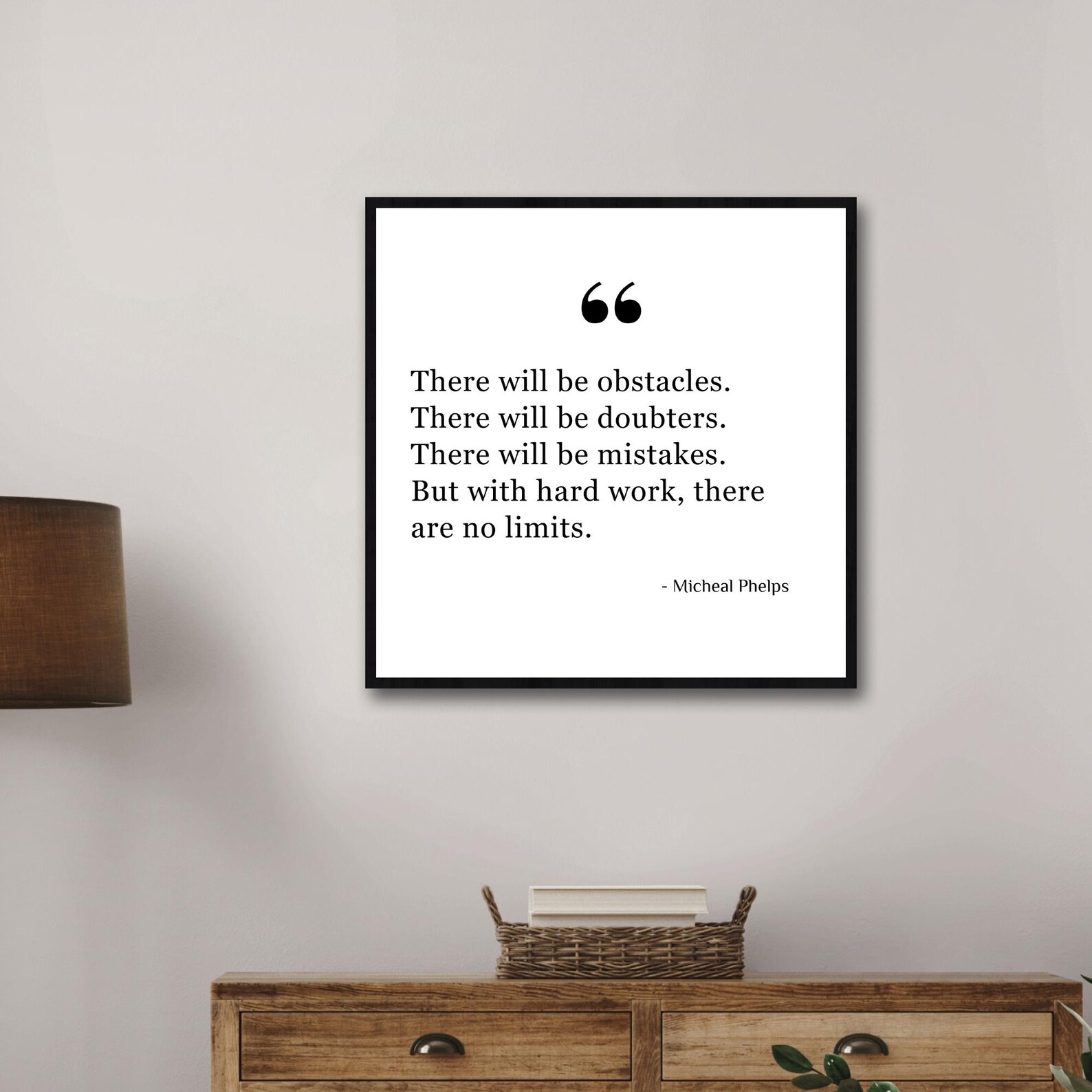 Hard Work Means No Limits - Quote | Motivational Poster, Wall Art, Home ...