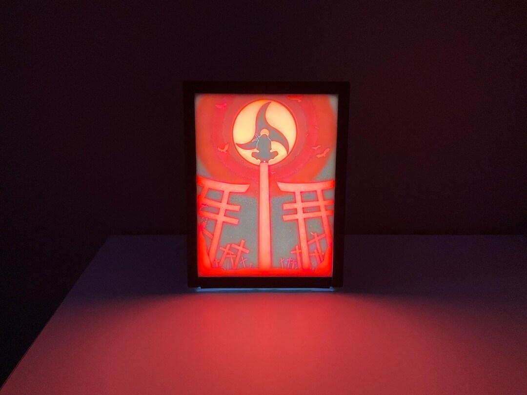 Lithoframe - 'eternal Night' - Etsy
