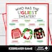 Christmas Ugly Sweater Game, Printable Icebreaker Activity for Adults ...