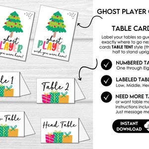 Christmas Bunco Party Bundle Printable, Score Card Set & Party ...