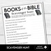 Books of the Bible Scavenger Hunt Game, Church Group Activity (digital ...