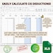 CIS Tracker Excel Template | Automated CIS Deductions & Payments ...