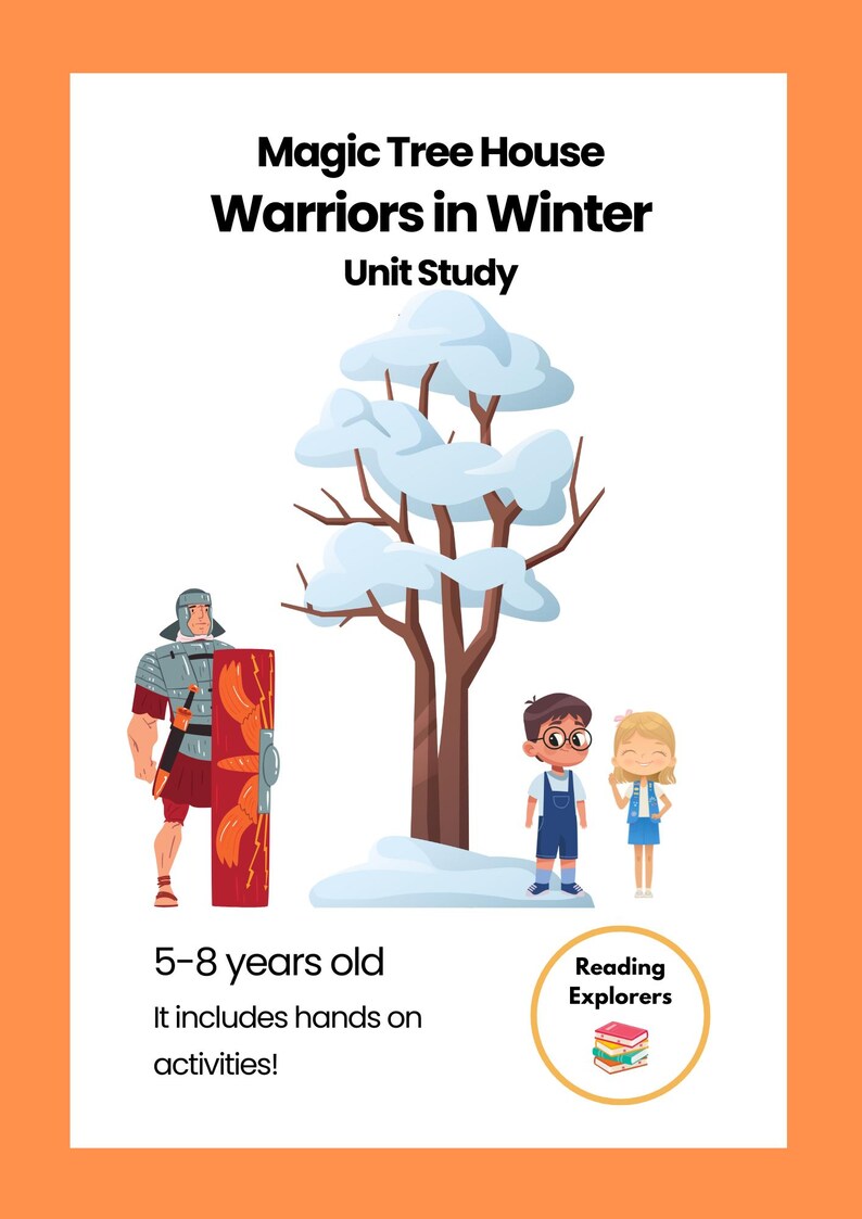 Ancient Rome Unit Study: Magic Tree House - Warriors in Winter (PDF ...