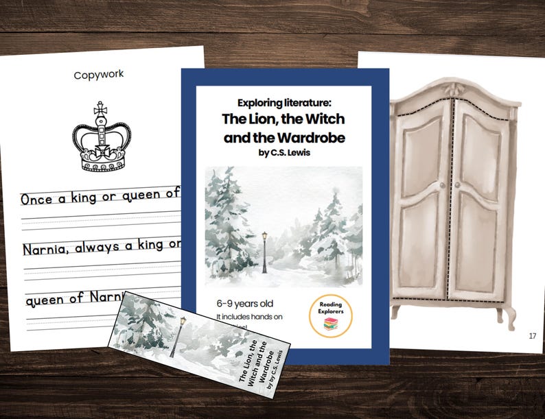 The Lion, the Witch and the Wardrobe | Narnia | Literature Unit | Book ...