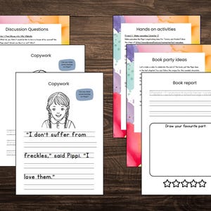 Pippi Longstocking by Astrid Lindgren | Literature Guide | Book Study ...