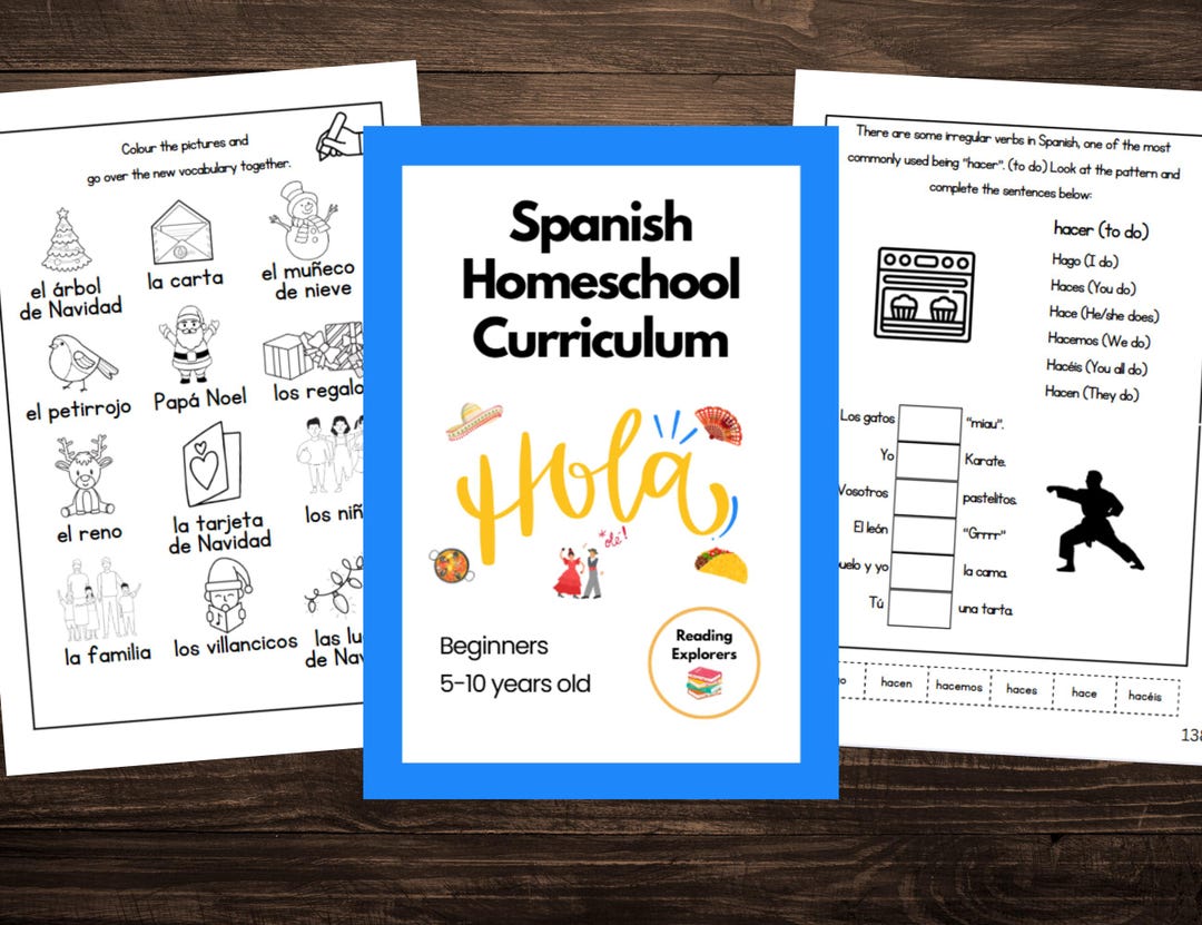 Spanish Homeschool Curriculum | Spanish for Beginners | Home Education ...