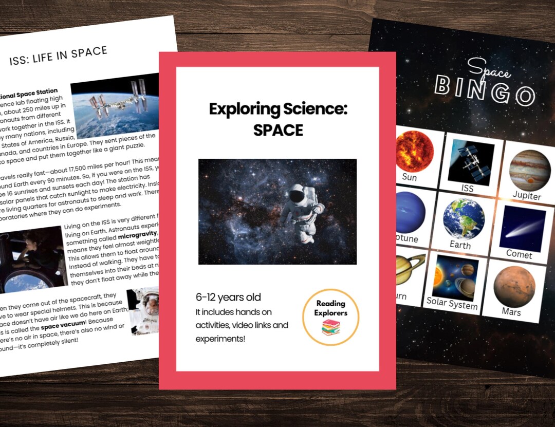 Space | Science Unit Study | 6-12 Years Old | Family Style Homeschool ...
