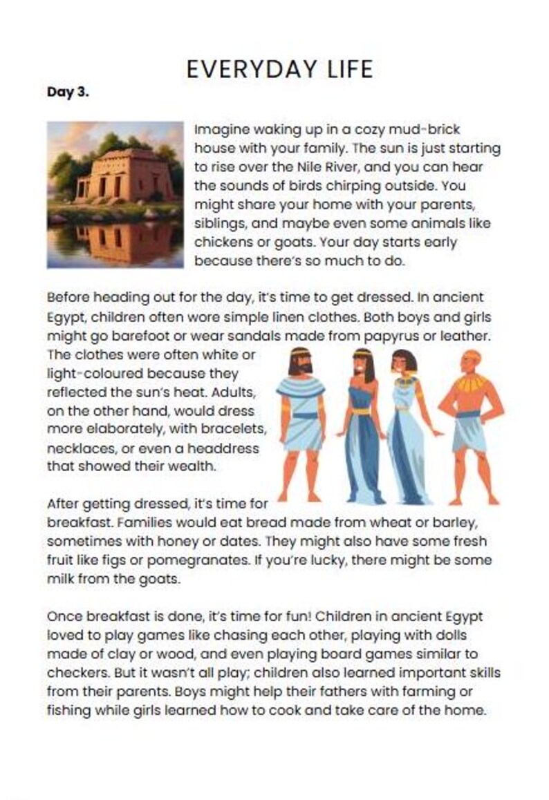 Ancient Egypt | History Unit Study | 6-12 Years Old | Family Style ...