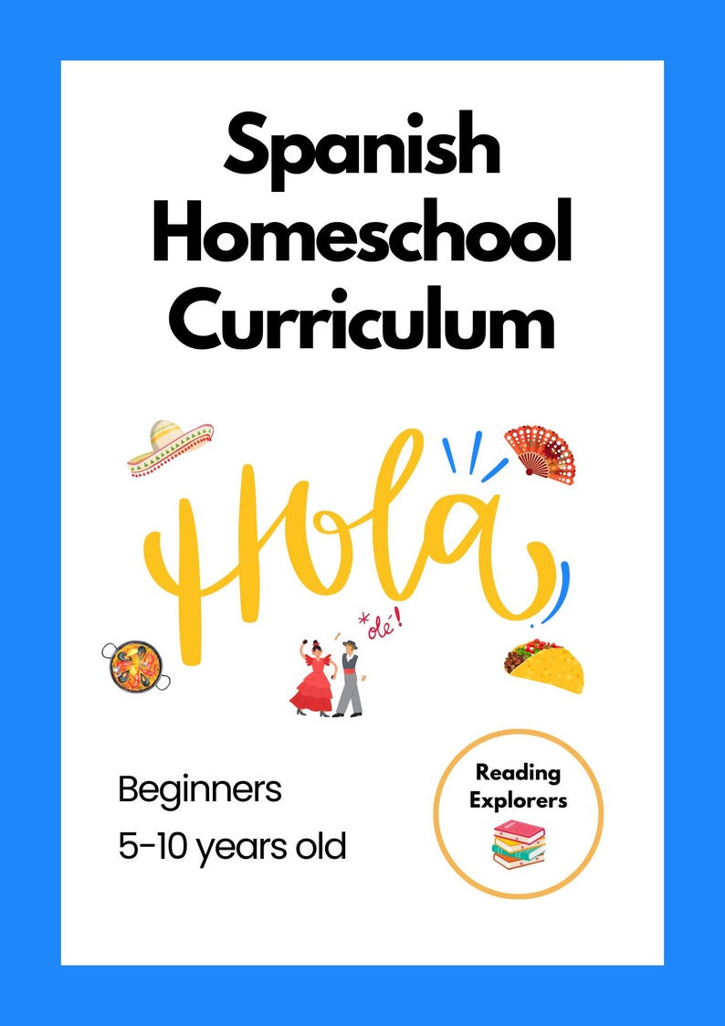 Spanish Homeschool Curriculum | Spanish for Beginners | Home Education ...
