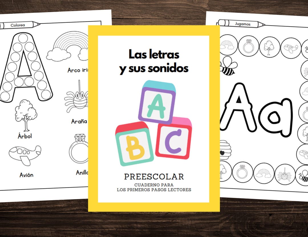 Spanish Preschool | Pre-k | Las Letras Y Sus Sonidos | Lectoescriptura ...