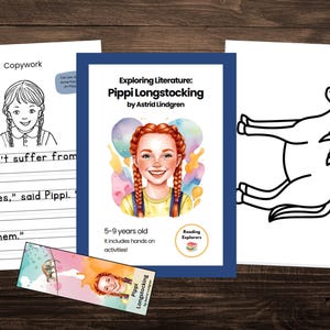 Pippi Longstocking by Astrid Lindgren | Literature Guide | Book Study ...