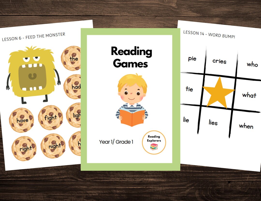 Phonics Games Grade 1 Year 1 Phonics Resources Hands on Practice ...