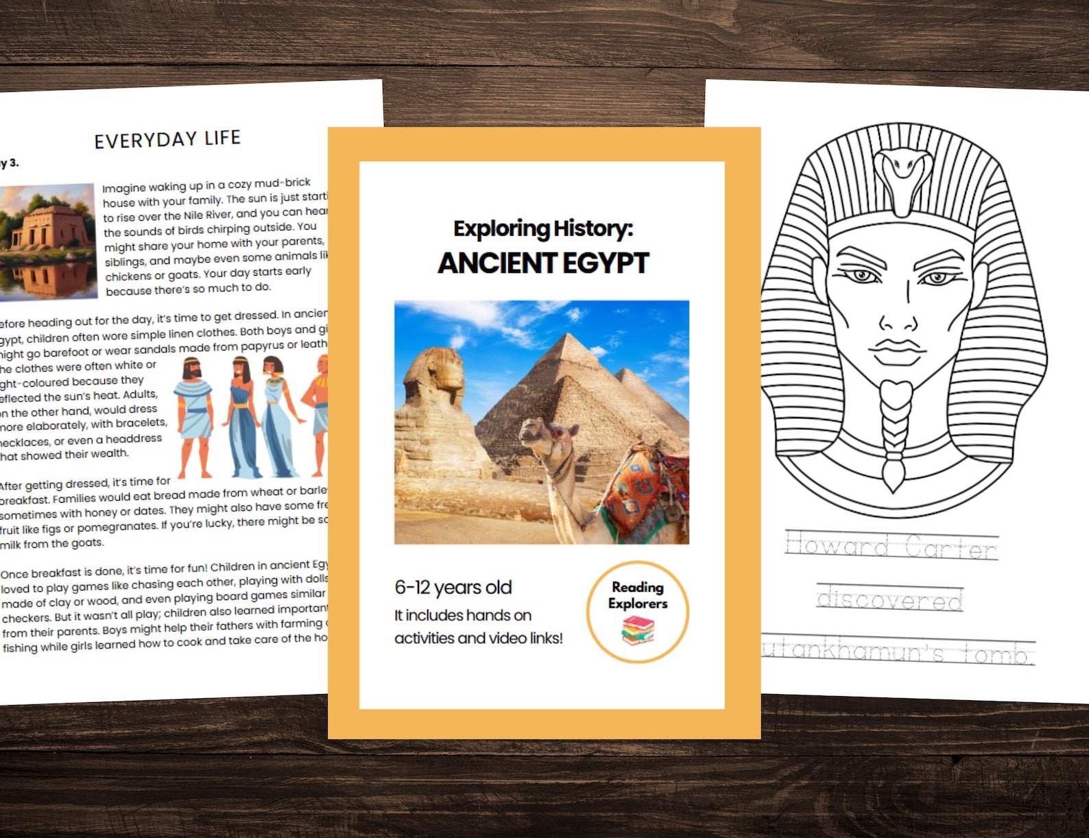 Ancient Egypt | History Unit Study | 6-12 Years Old | Family Style ...