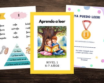Spanish Reading Guide | Guia Lectura Español | Aprender a Leer | 6-7 ...