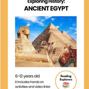 Ancient Egypt | History Unit Study | 6-12 Years Old | Family Style ...