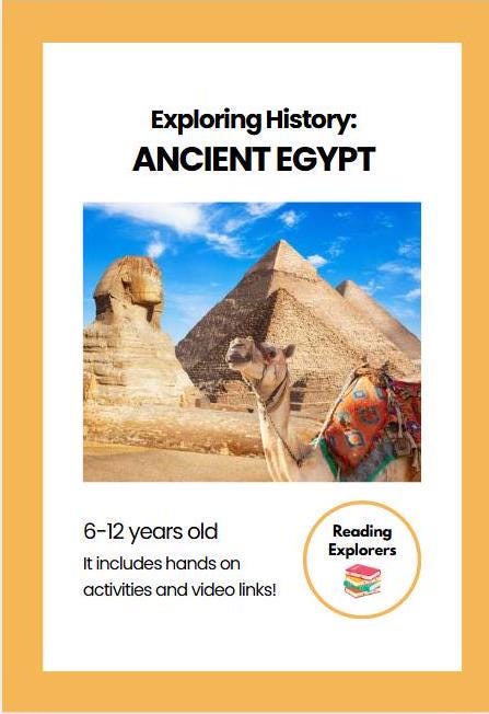 Ancient Egypt | History Unit Study | 6-12 Years Old | Family Style ...