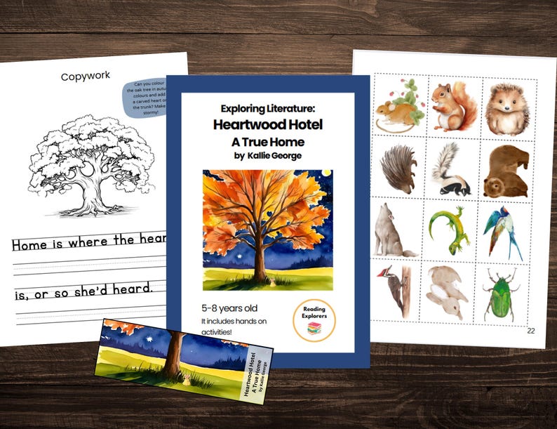 Heartwood Hotel by Kallie George | Literature Guide | Book Study | 5-8 ...