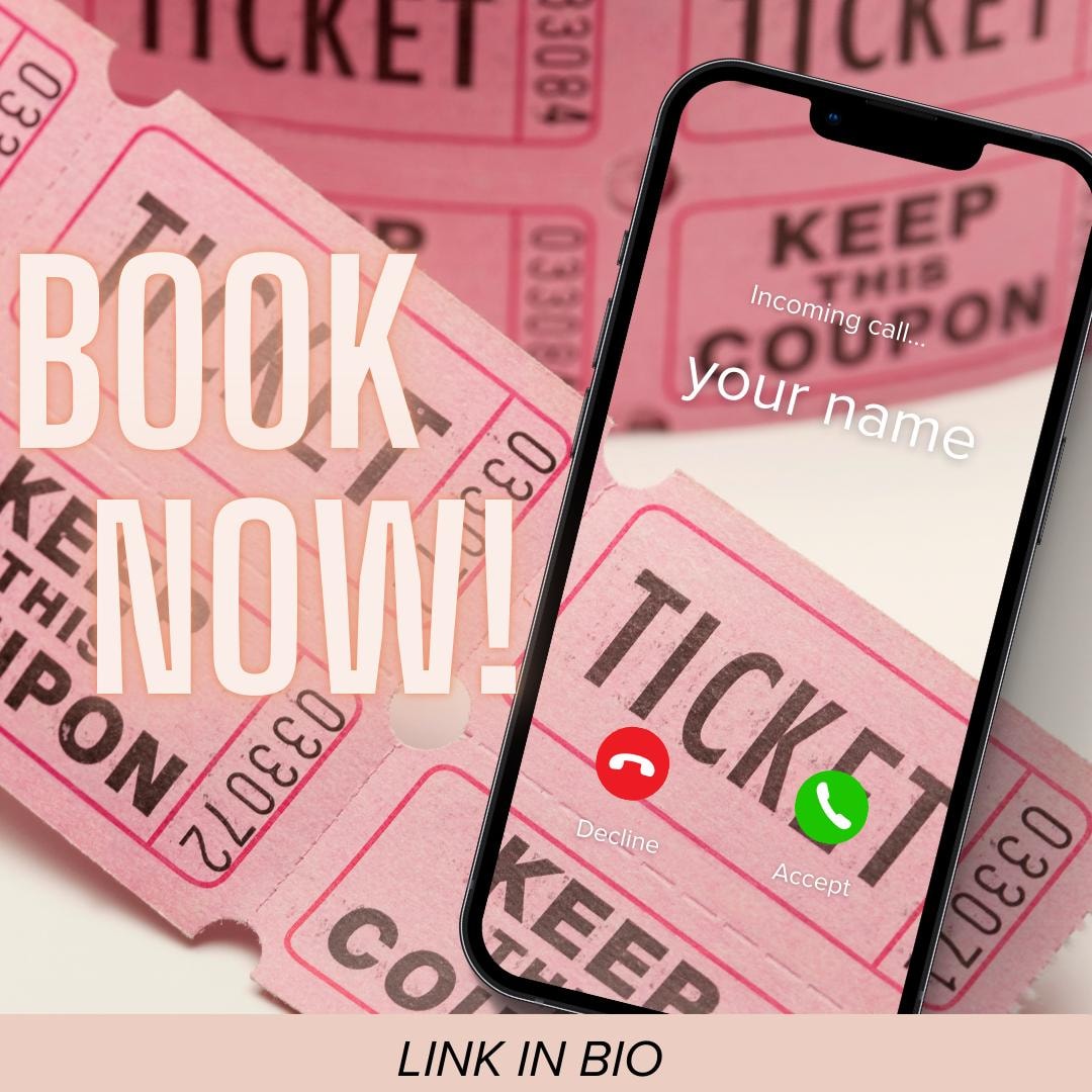 Instagram “book Now” Canva Template | Editable Post for Creators ...