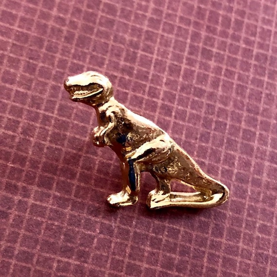 T Rex Pin, Tyrannosaurus rex pin, T Rex scatter pin - Gem
