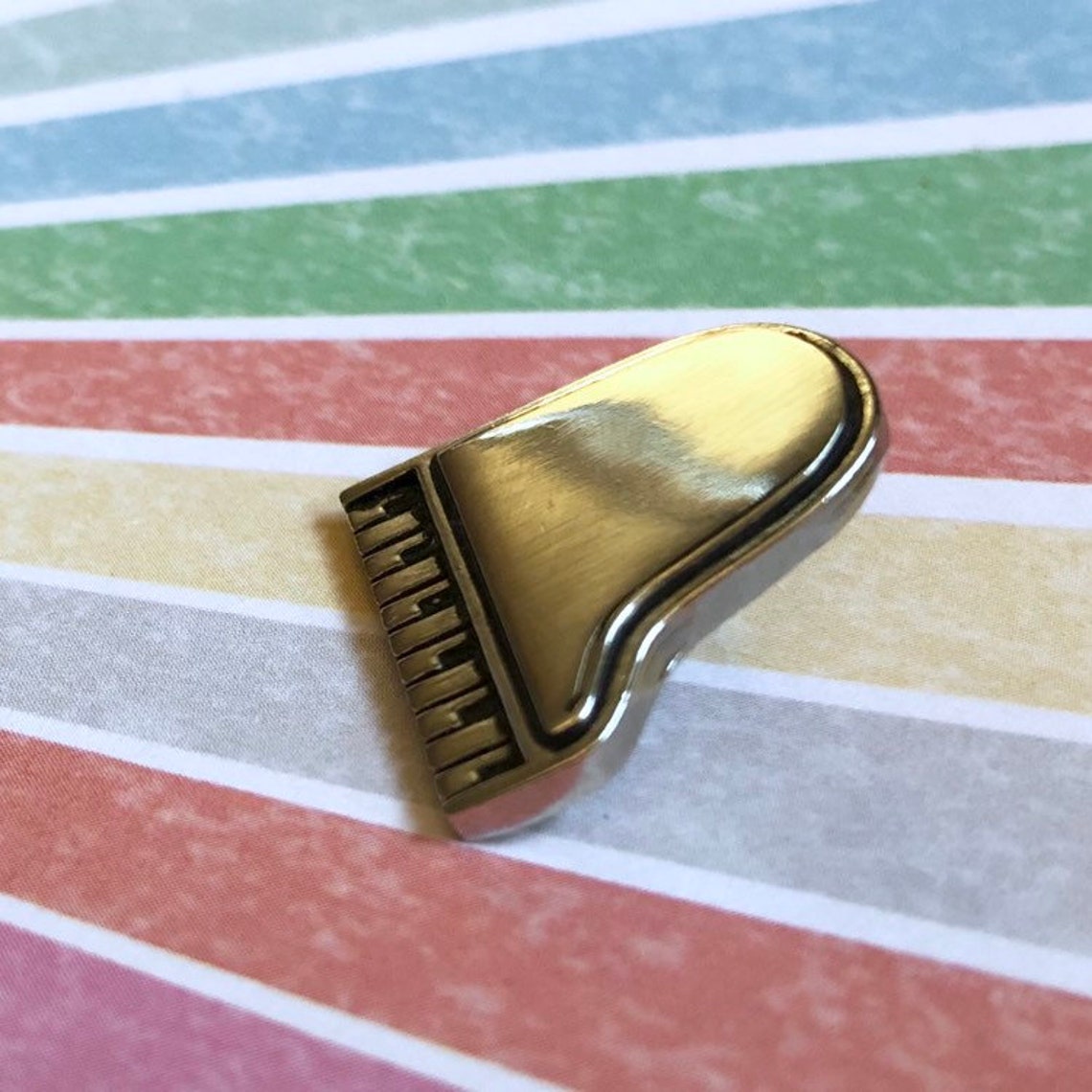 Vintage Piano Pin Silver Tone Piano Piano Lapel Pin - Etsy