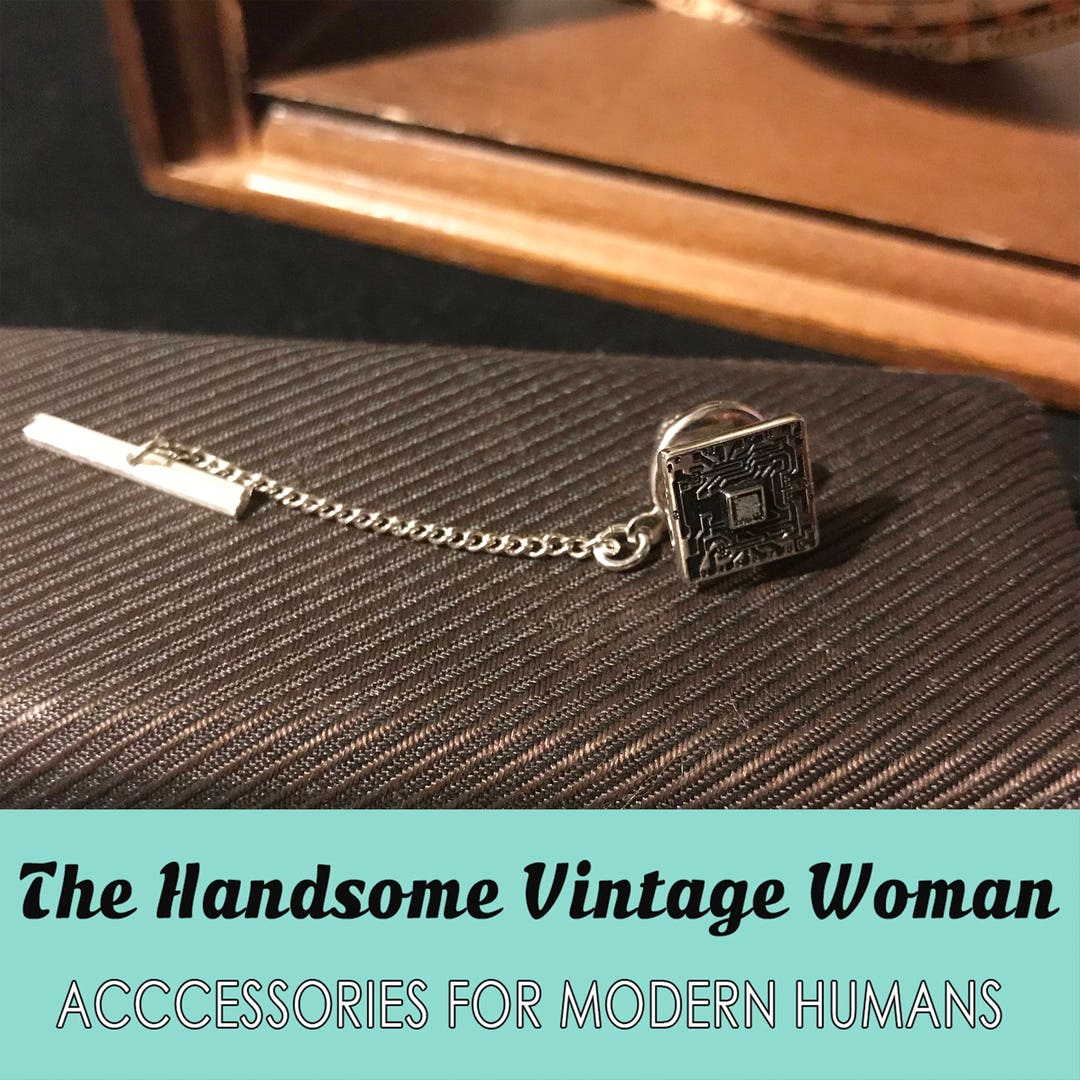 RCA Spectra70 Tie Tack, Computer Chip Tie Tack, Vintage Microchip Tie ...