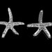 Starfish Rhinestone Buckles Wholesale Buckles Crystal Sliders Silver ...