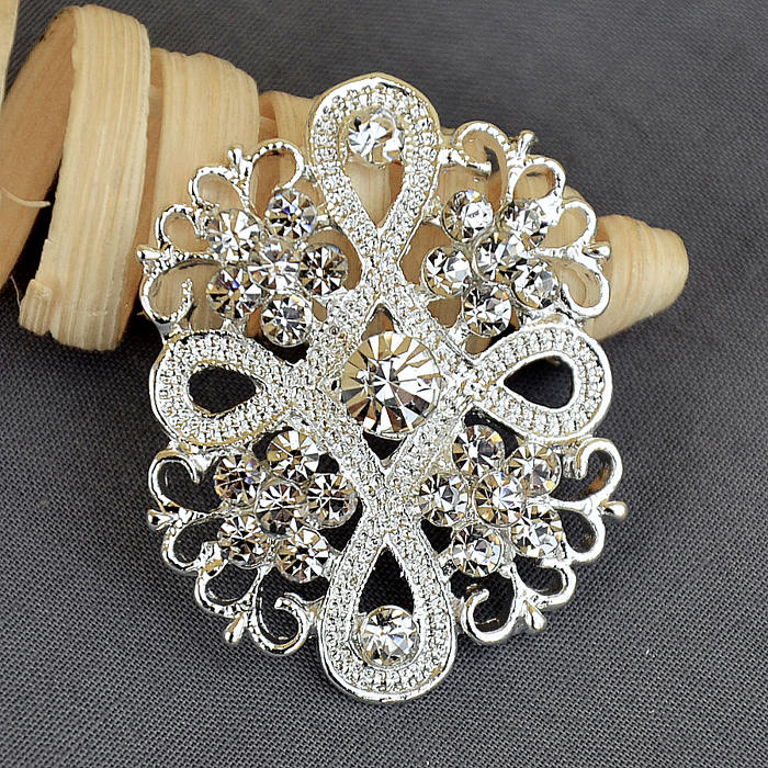 32 Pc Silver Brooch Bouquet DIY Kit Wholesale Assorted Lot Set - Etsy ...