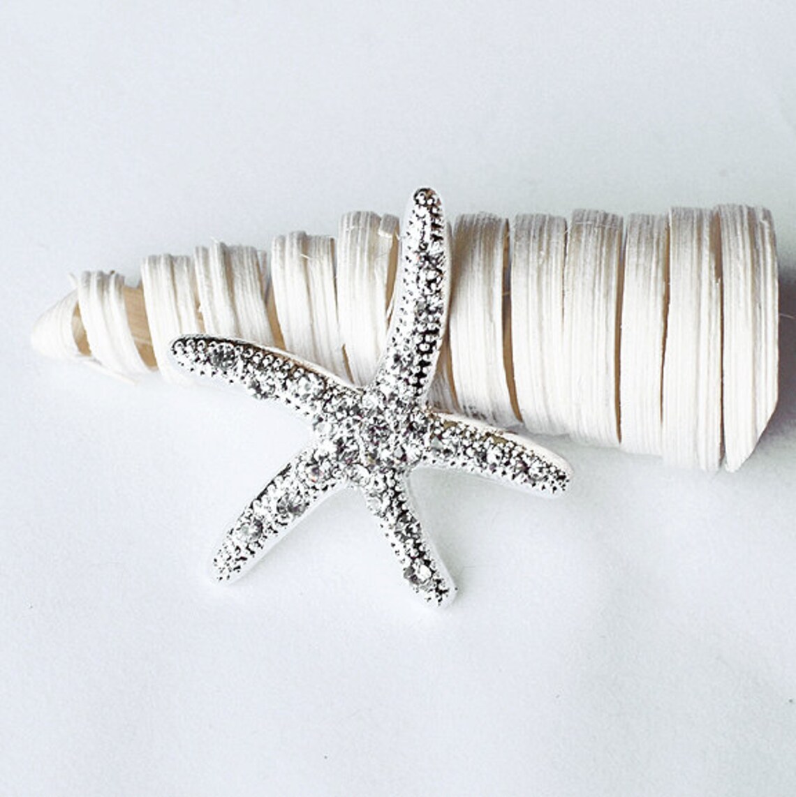 Starfish Rhinestone Buckles Wholesale Buckles Crystal Sliders | Etsy