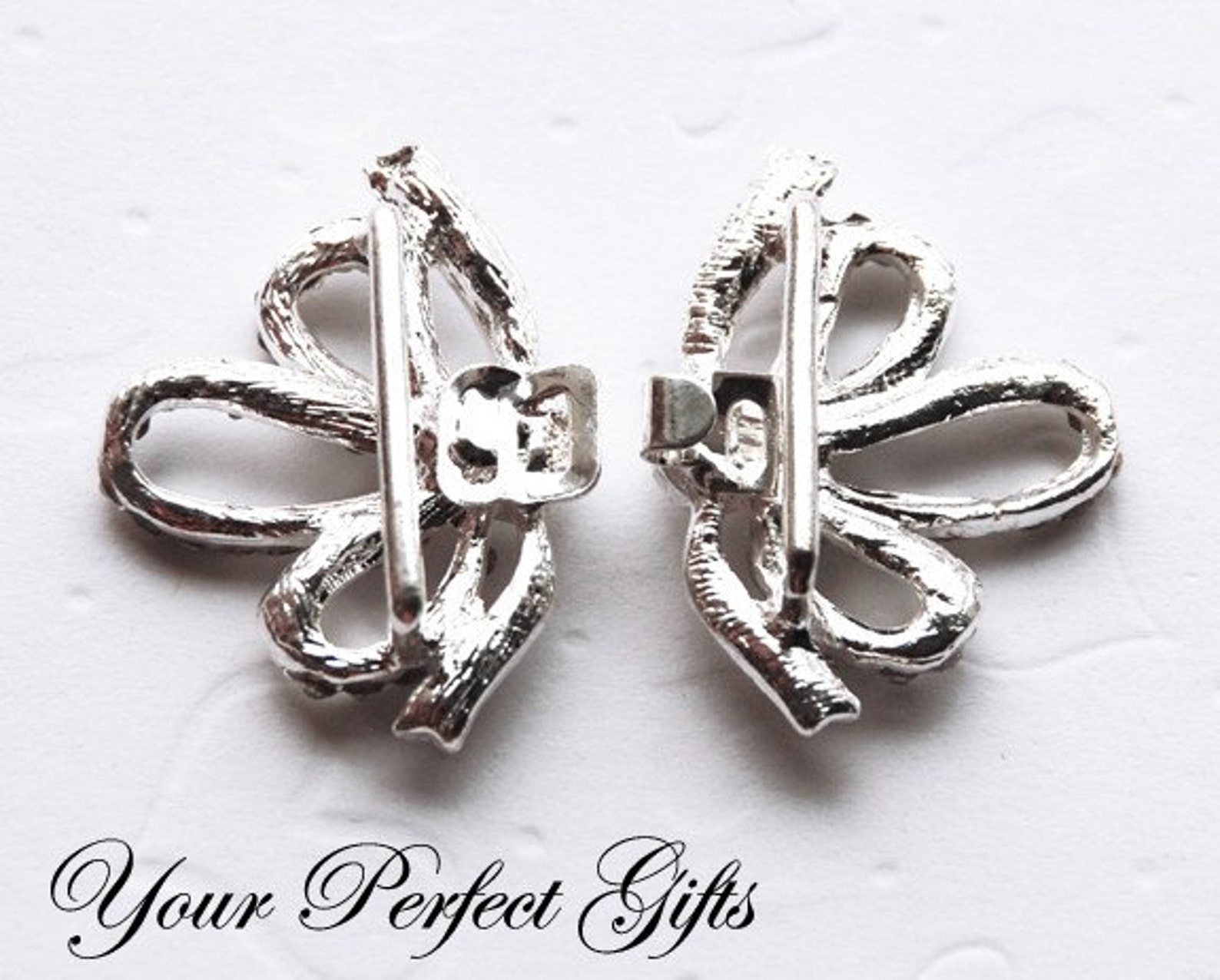 Rhinestone Buckle Crystal Slider Closure Clasp Button Bridal Brooch ...