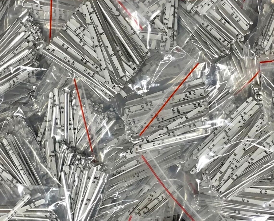 100 Pcs Aluminum Nose Wire for Face Mask Nose Strip Nose Strip Self ...