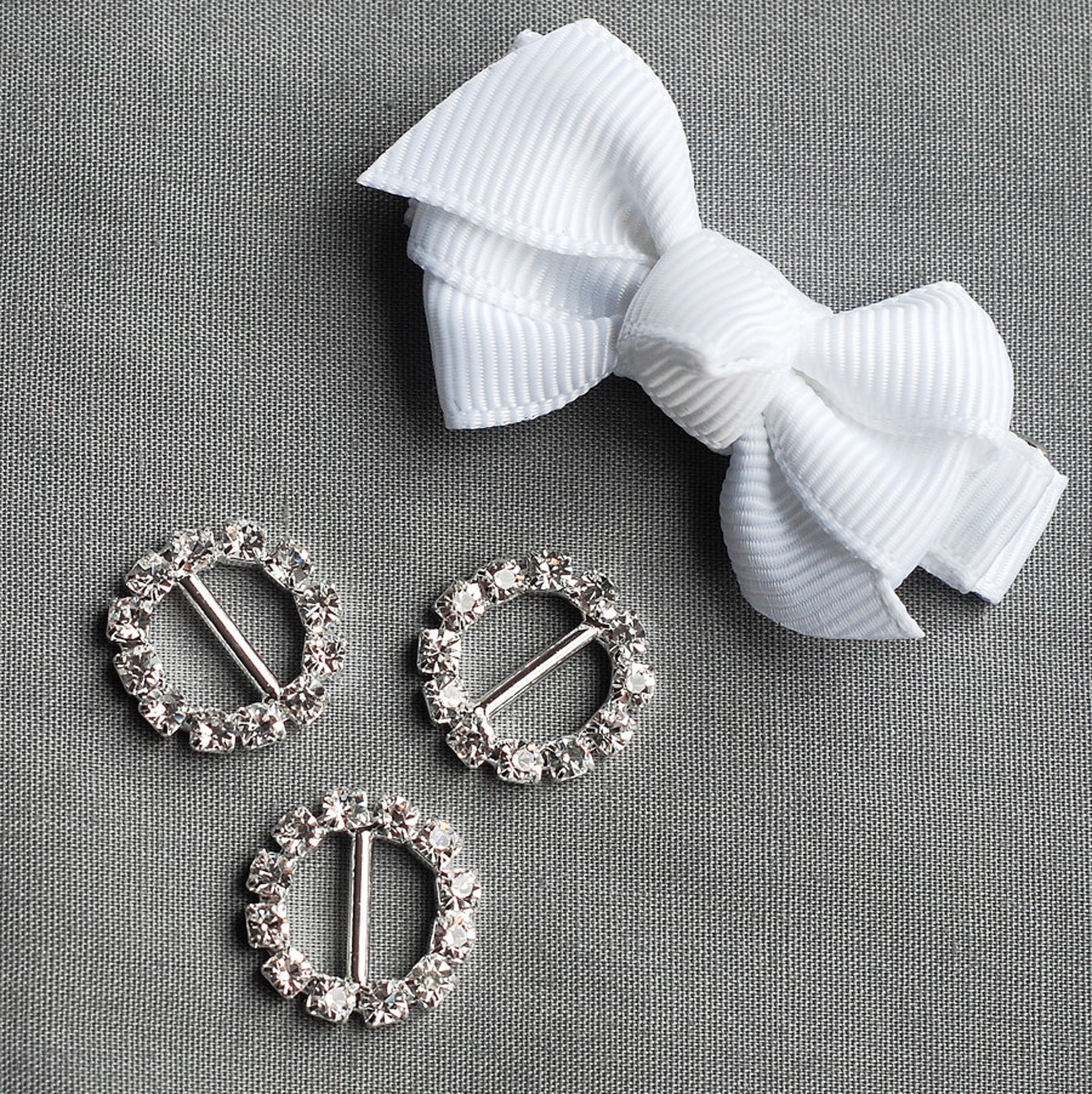 Rhinestone Buckles Wholesale Buckles Crystal Sliders Silver Wedding ...