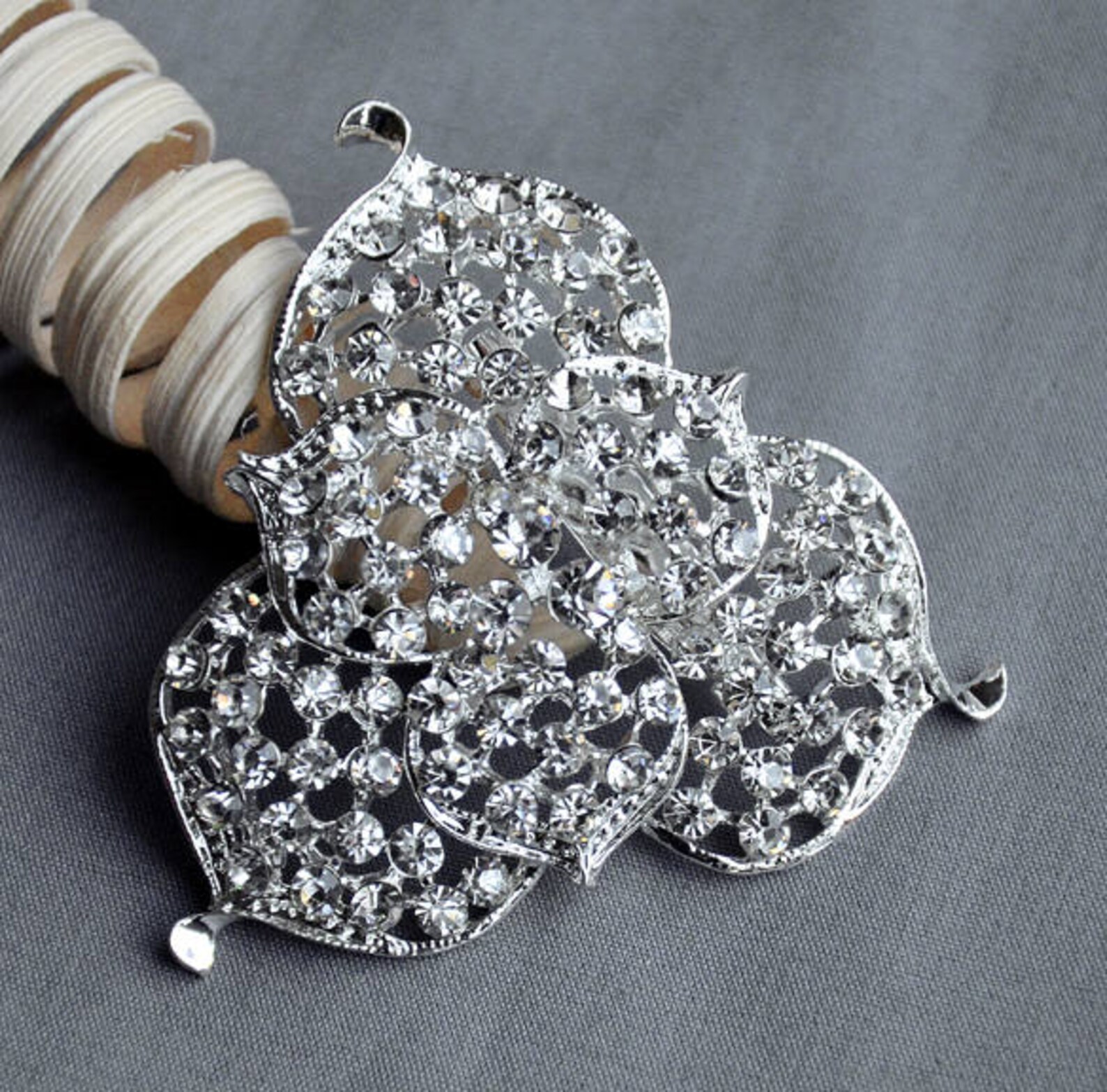 32 Pc Silver Brooch Bouquet DIY Kit Wholesale Assorted Lot Set - Etsy ...