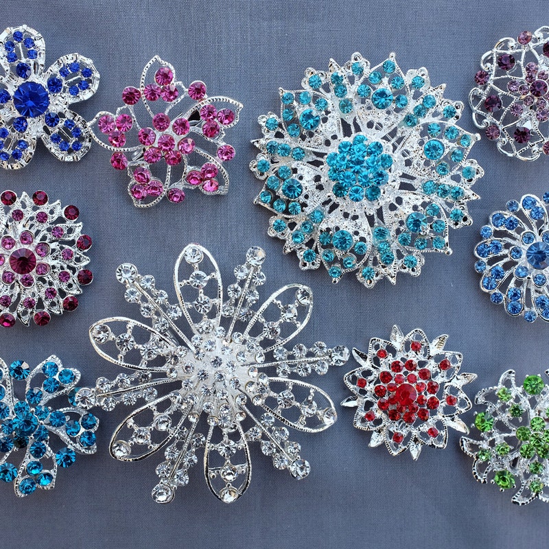 Turquoise Brooch - Etsy