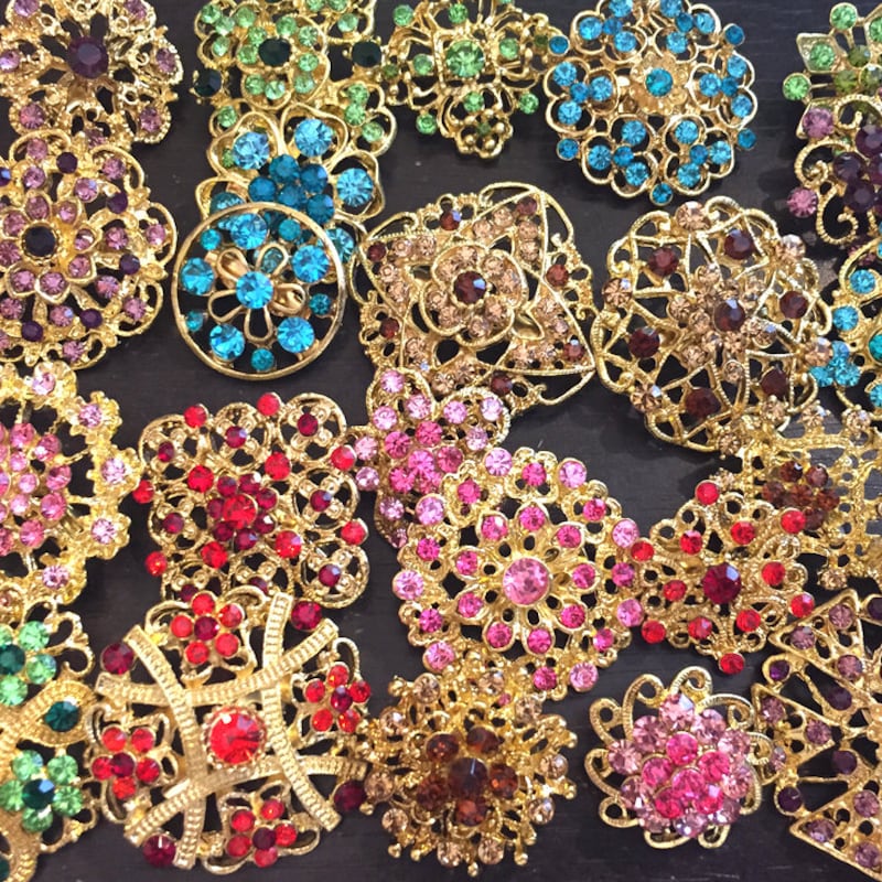 Wholesale Lot Brooches - Etsy