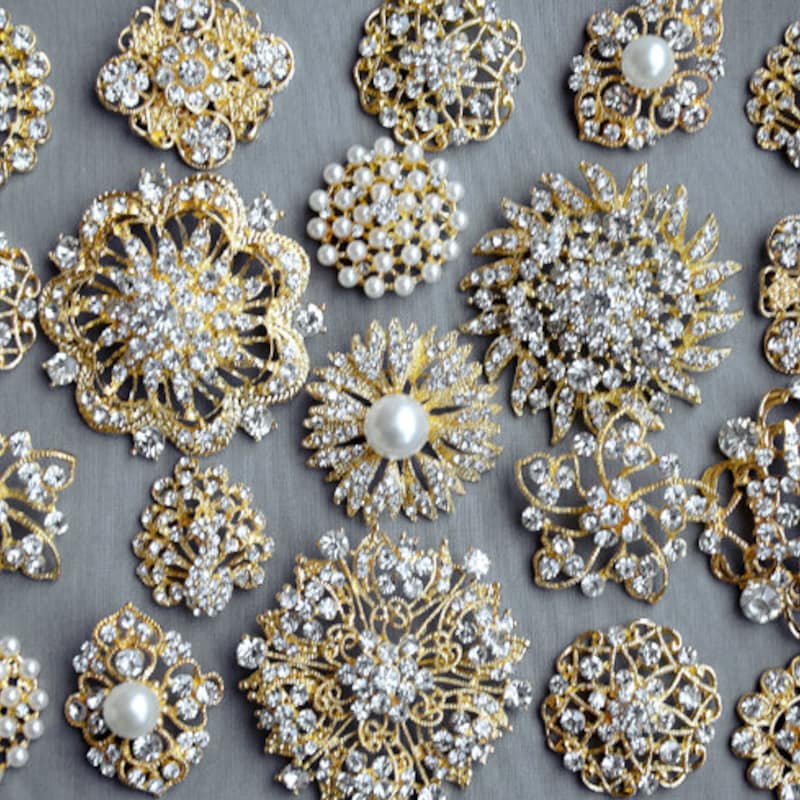 Brooch Buttons - Etsy