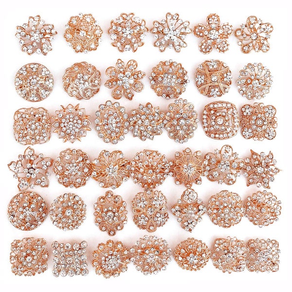 Rose Gold Bouquet - Etsy