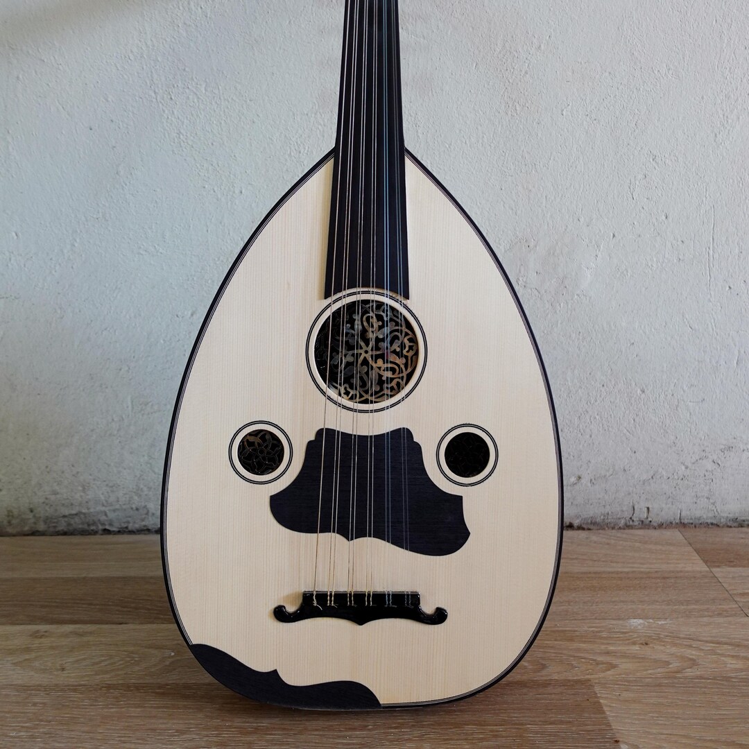 Professional Handmade Oud | Ash Back, Spruce Top, Ebony Pegs ...