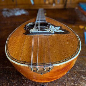 1960s Neapolitan Mandolin Restored Vintage Collectible Handmade I ...