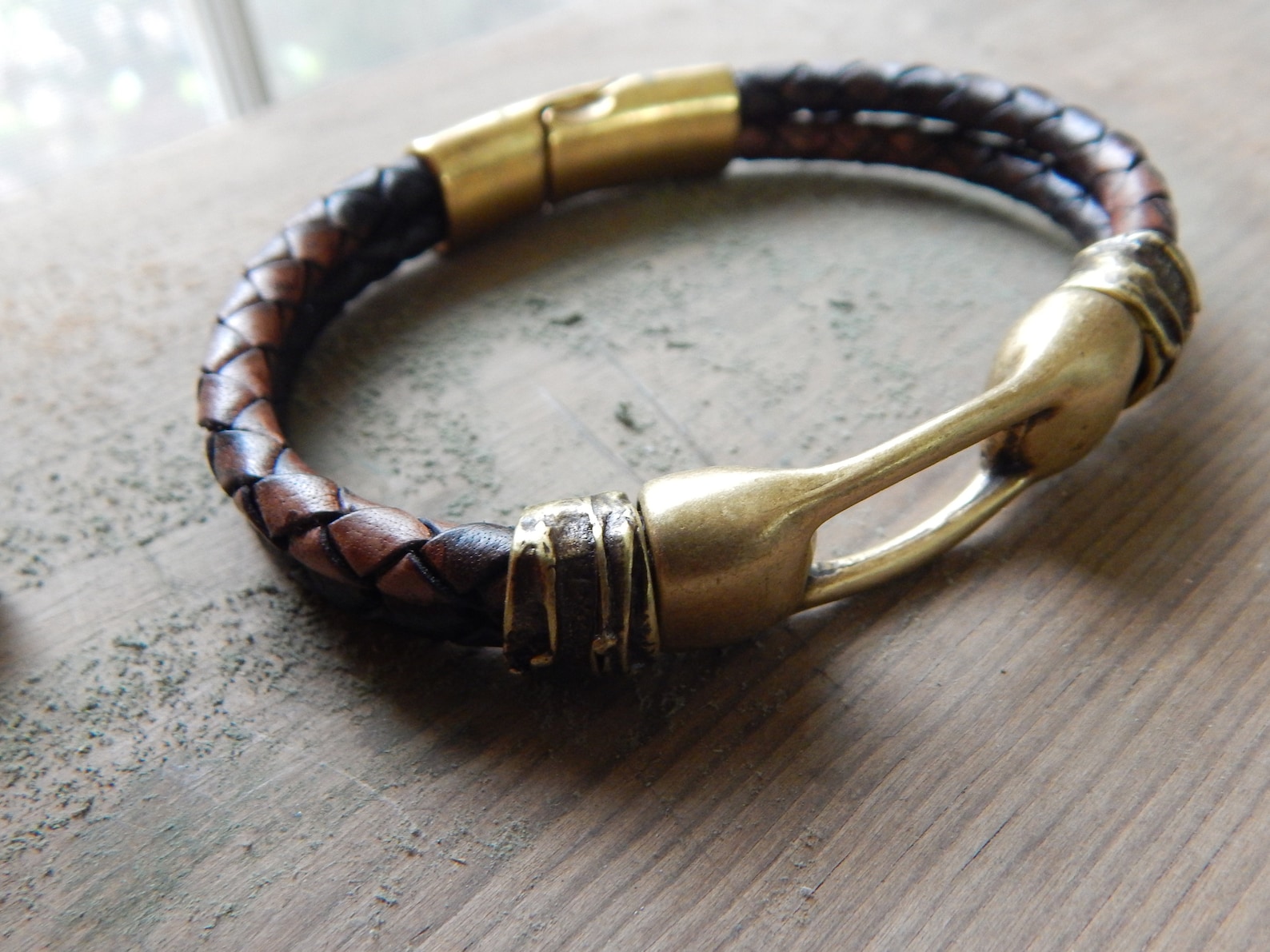 Bracelet bracelet en cuir artisanal bracelet bracelet en cuir - Etsy France