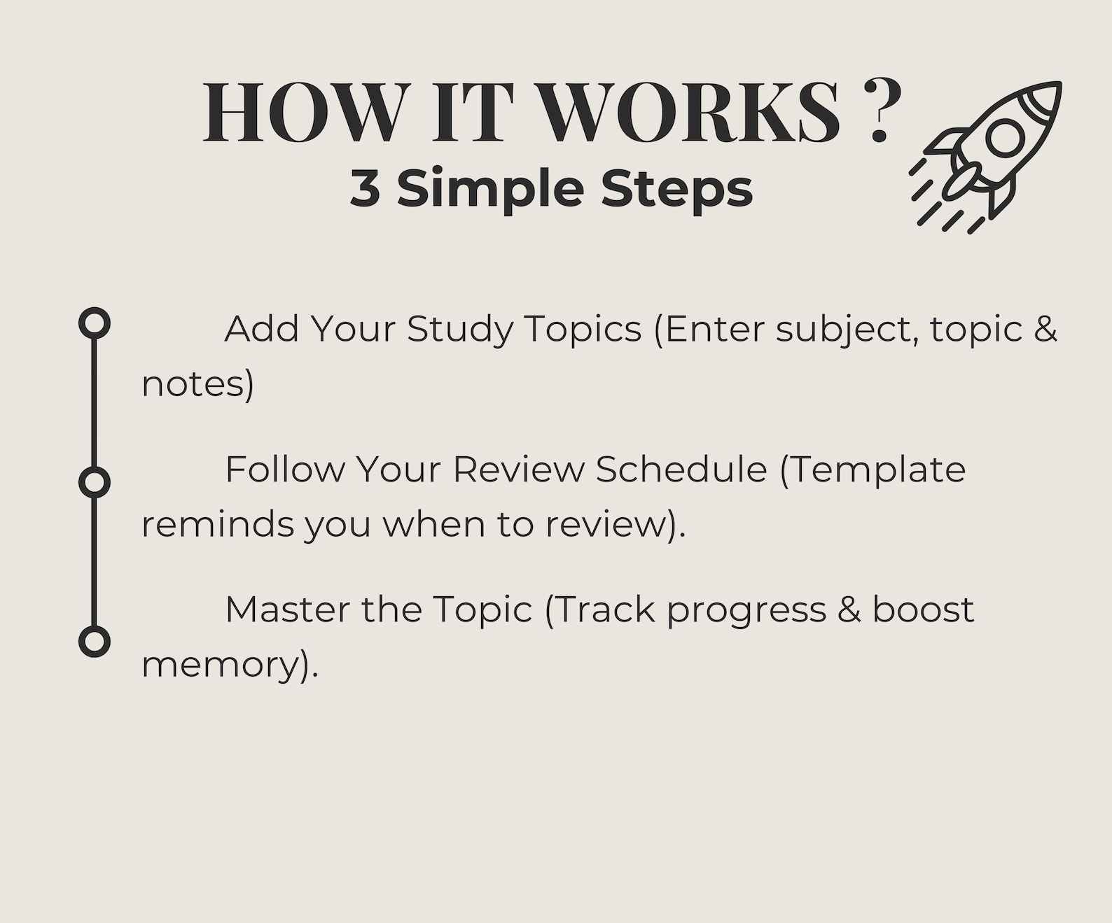 Spaced Repetition Notion Template Study Planner for Exams Student ...