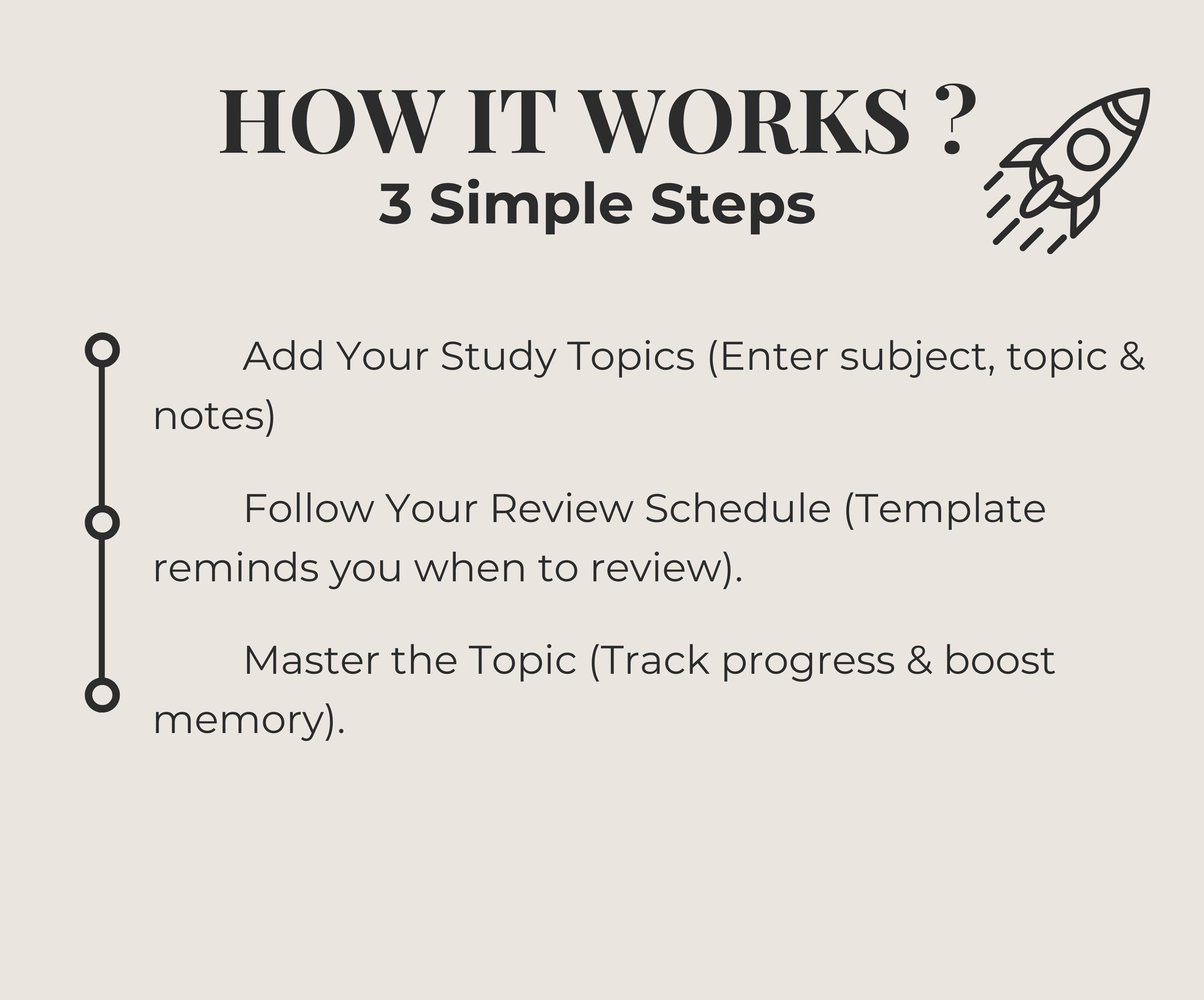 Spaced Repetition Notion Template Study Planner for Exams Student ...