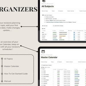 Spaced Repetition Notion Template Study Planner for Exams Student ...