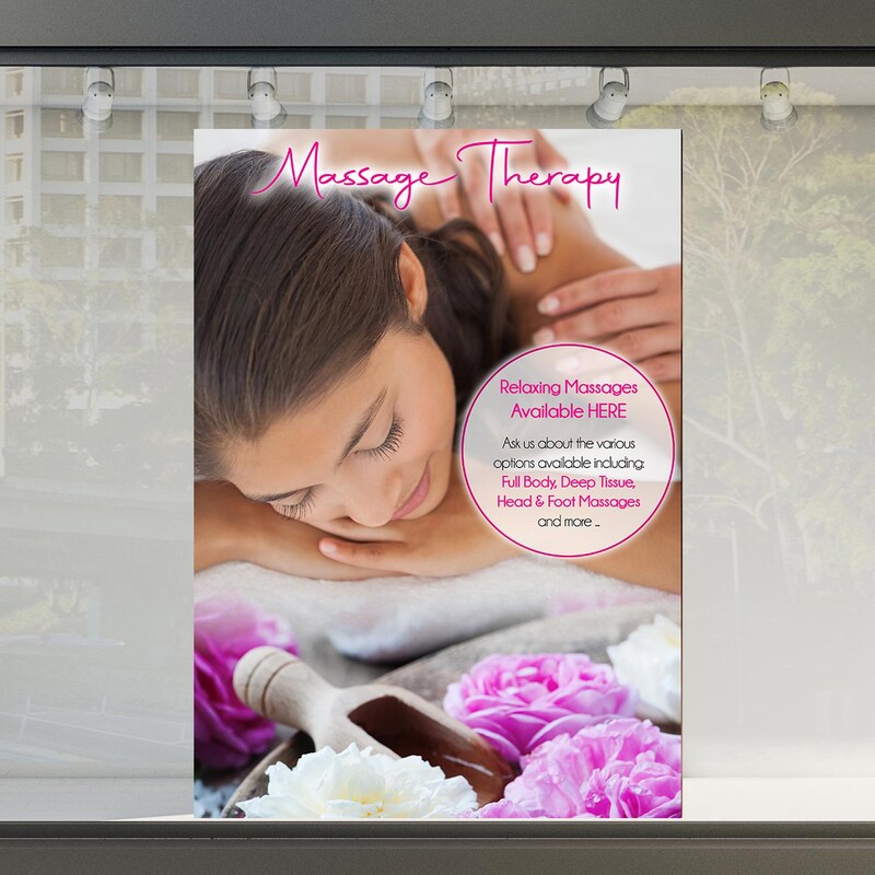Wall Stickers Massage - Etsy