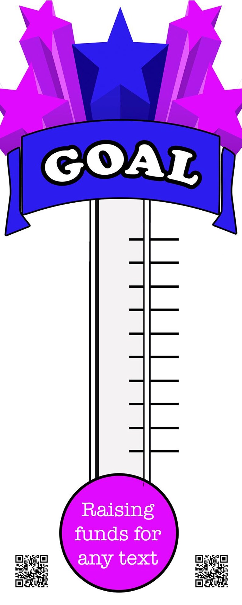 Personalised Bespoke Wording Money Chart Targets Wall Poster Decal ...