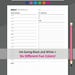 Printable Colorful Daily Schedule Planner Page, 6 Colors + BW | Hourly ...