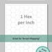 Printable HEX Grid Paper: Dnd, RPG, Wargaming, Quilting, Game Design ...
