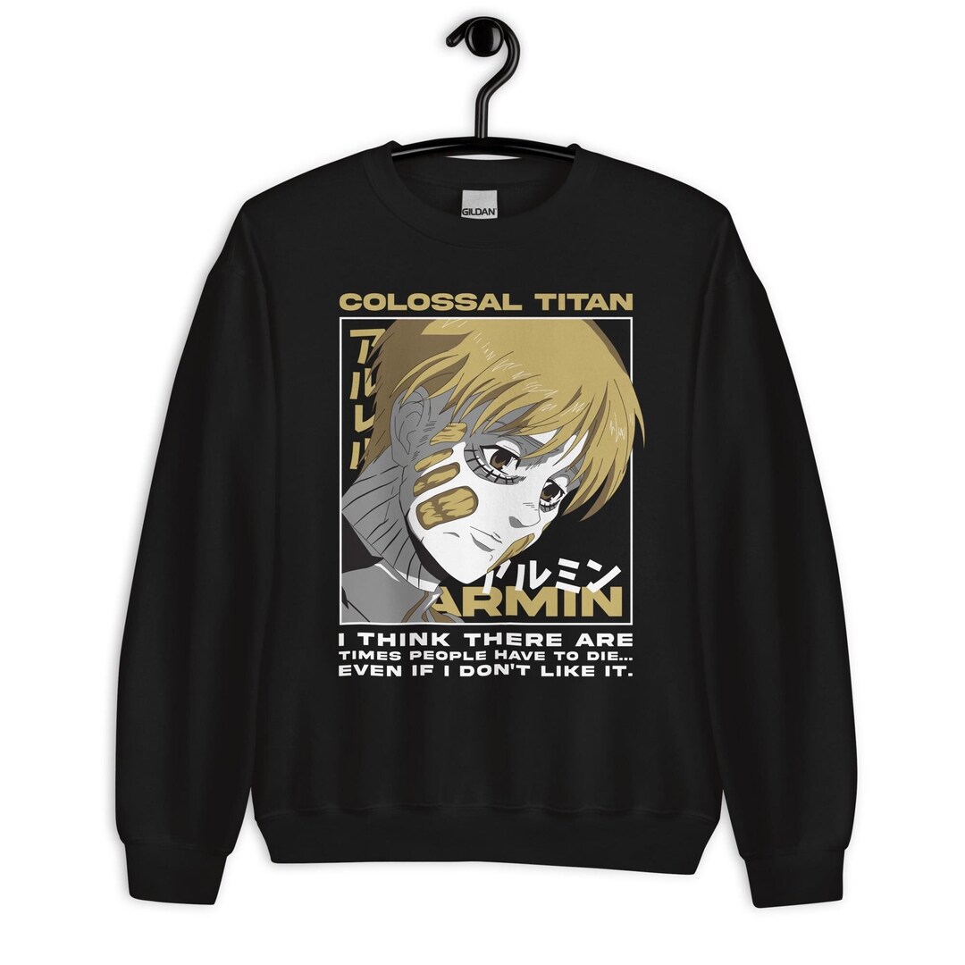 Attack on Titan Armin Arlert Sweatshirt Shingeki No Kyojin Unisex ...