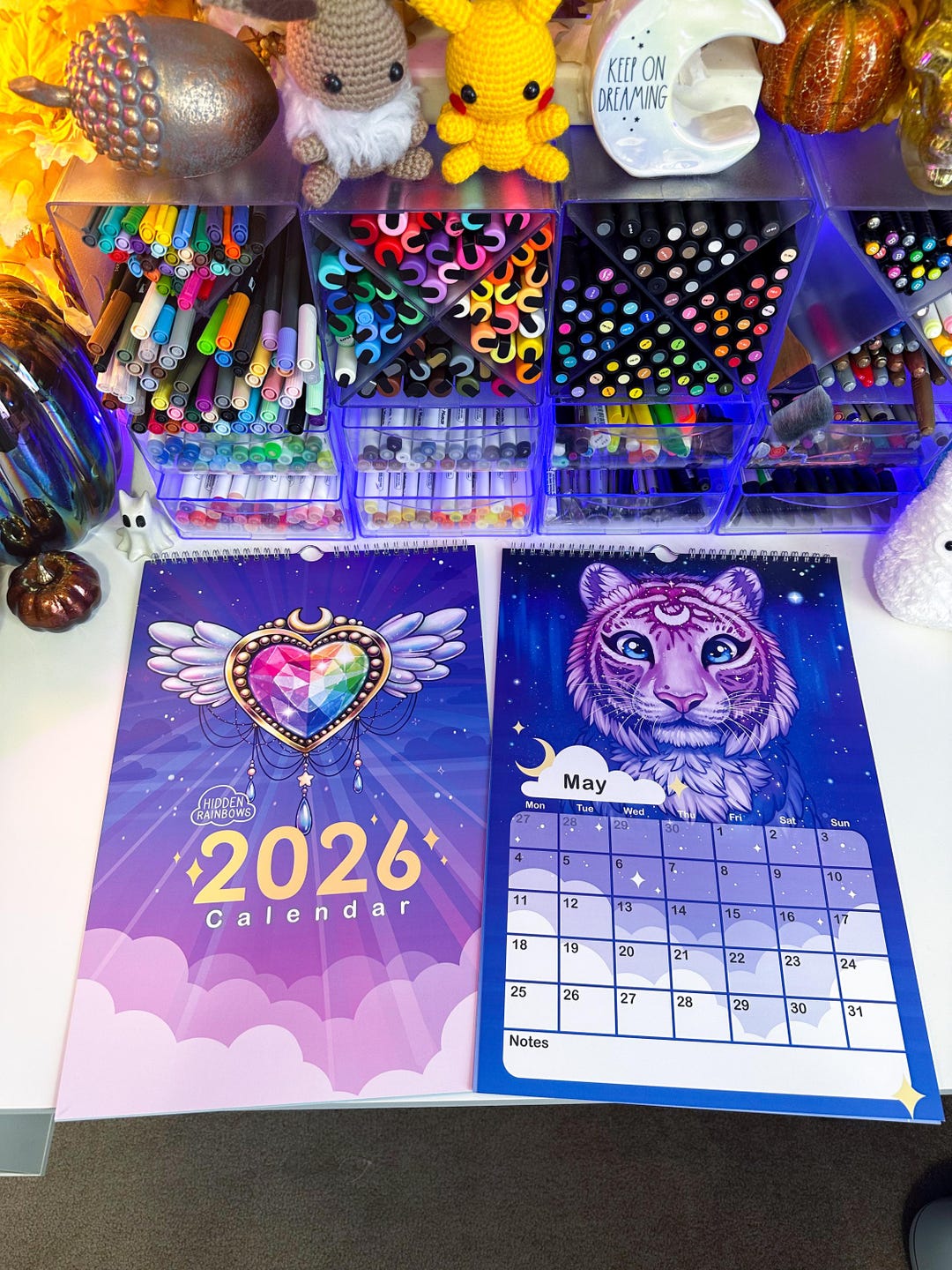 Hidden Rainbows 2026 Wall Calendar (WORLDWIDE) - Etsy