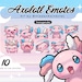 Transgender Pride Axolotl Twitch Emotes/ Emote Set/ Streaming, Youtube ...
